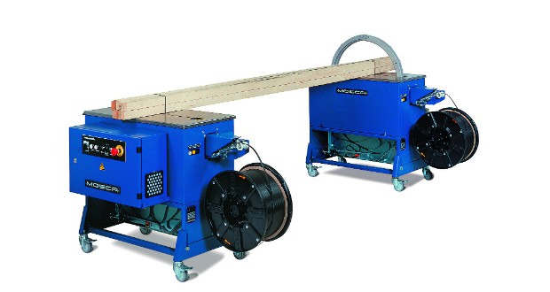 Mosca strapping machine installed by Lincolnshire timber supplier