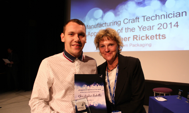 GWP employee wins Apprentice of the Year award