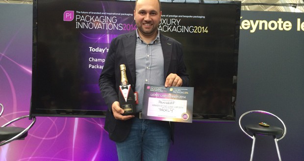 Pringraf wins Lions' Lair contest at Packaging Innovations London