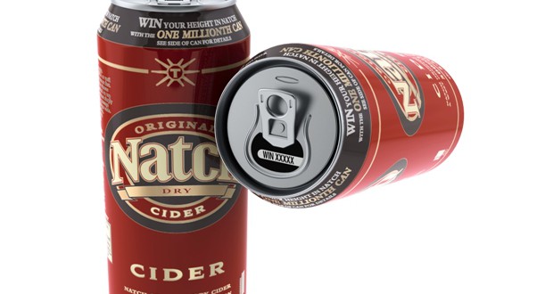 Crown helps cider firm's one-millionth can promotion