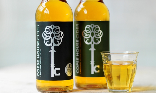 Distil Studio designs Copse House Cider packs