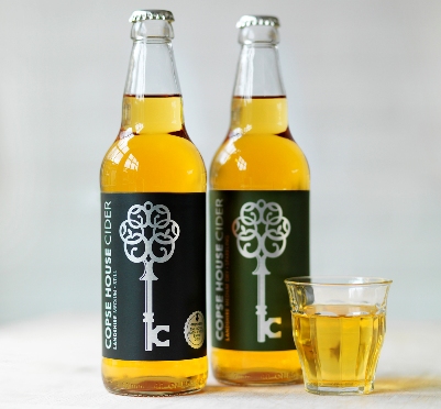 Distil Studio designs Copse House Cider packs