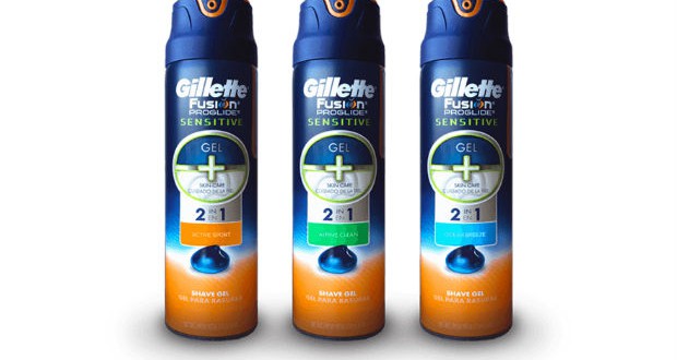 Airopack Packaging in new Gillette shave gel line