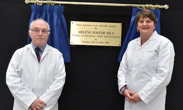 Delta opens factory extension in Belfast