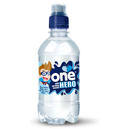 One water for little heroes