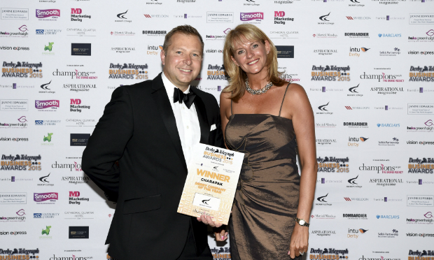 Charapak takes top Derbyshire Business Honour