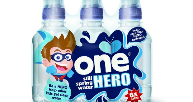 One water for little heroes