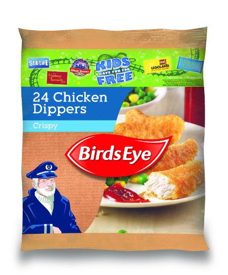 Birds Eye and Merlin Entertainments team up for kids fun campaign