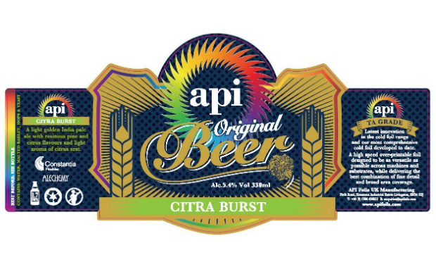 Labelexpo Europe 2015 | API brings TA Foil craft beer