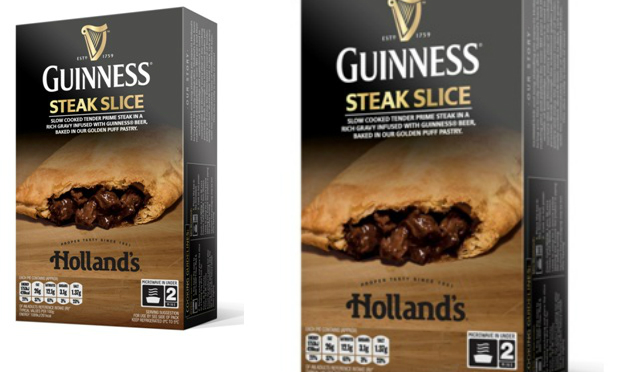 Holland’s expands Guinness range with Steak Slice in compact pack