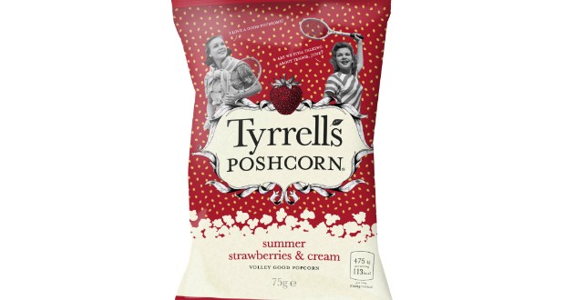 Tyrrells heralds the summer with seasonal Poshcorn pack