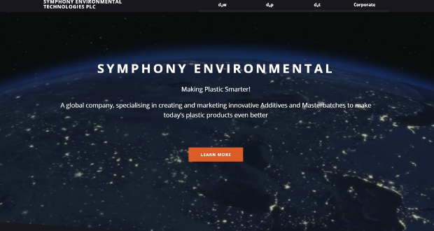 Symphony Environmental revamps website