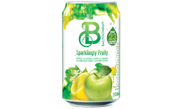 Crown creates new cans for Ballygowan’s Sparklingly Fruity range
