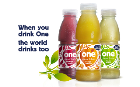 This Way Up design highlights the One brand’s 'goodness'