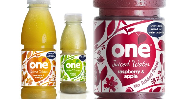 This Way Up design highlights the One brand’s 'goodness'