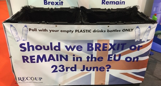 65% of plastics recycling professionals ‘vote’ to remain in the EU