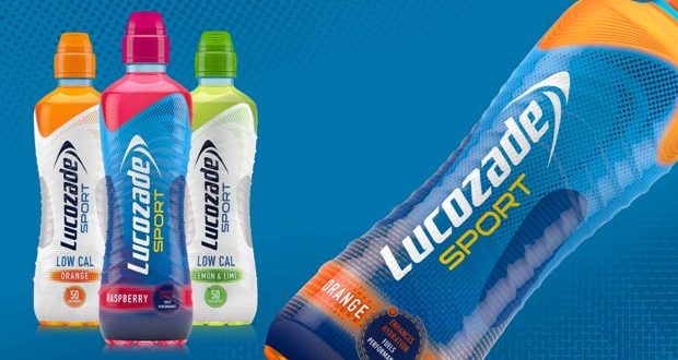 Bloom creates updated branding for Lucozade Sport