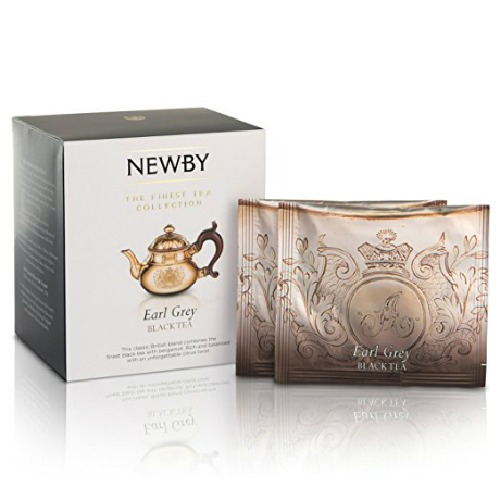Newby Teas new range in luxury biodegradable pyramid packs
