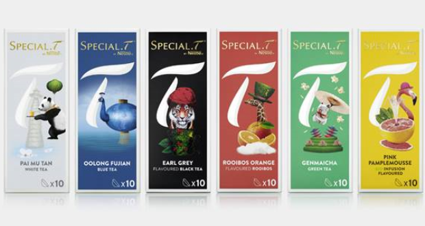 B&B studio brews up new look for Nestlé premium tea