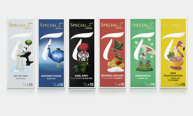 B&B Studio redesigns Nestlé premium tea capsule brand