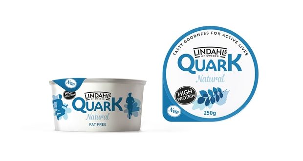 Swedish quark brand launches in the UK with design by Hornall Anderson