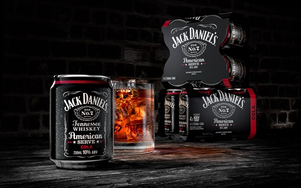 New branding for Jack Daniel's range created by JDO