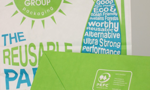 AB Group launches PEFC-certified reusable ‘heavyweight’ paper bag