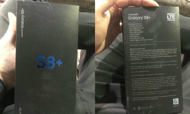 Galaxy S8 packaging leaked
