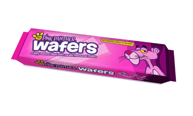 Pink Panther wafer returns with new packaging