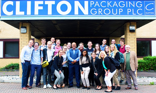 Clifton Packaging hosts Michigan State University students