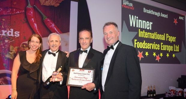 International Paper wins KFC award for food bucket
