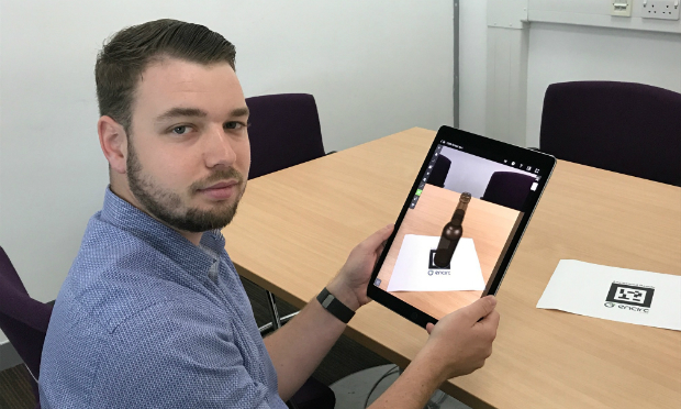 Augmented Reality service brings Encirc bottle designs to life