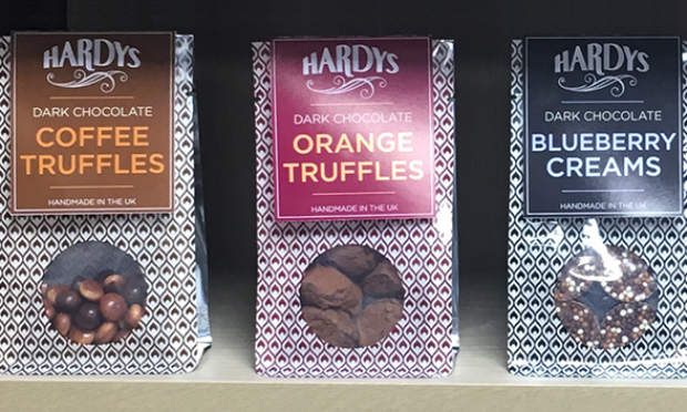Schur supplies new packs for Hardys’ superior chocolate