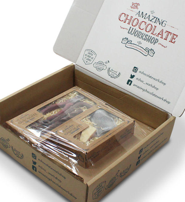 DS Smith and The Amazing Chocolate Workshop create new e-commerce pack