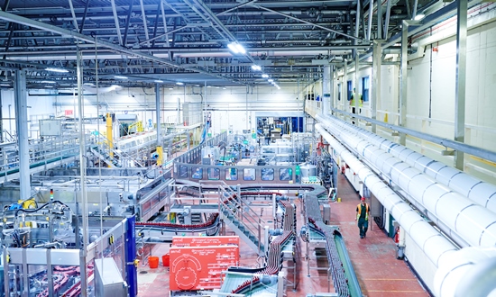 New Britvic £100m investment helps produce 6,000 cans per minute