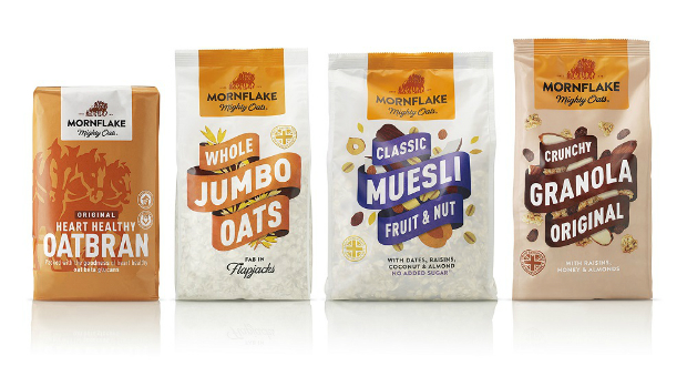 B&B studio rebrand for Mornflake reflects strength of the ‘Mighty Oats’