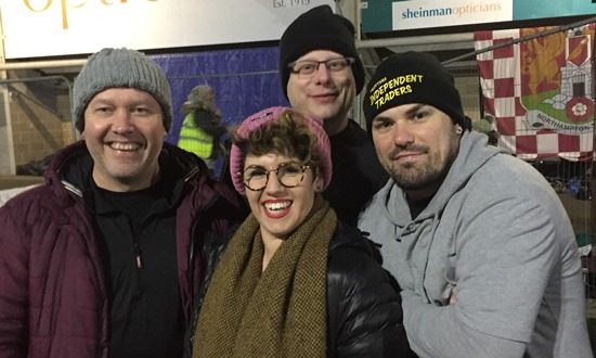 Packaging firm director raises £1,130 for homeless charity