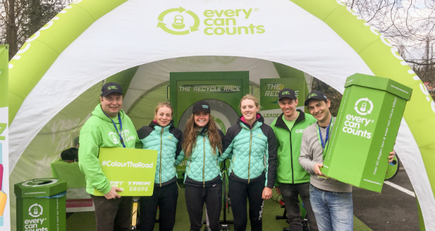 Cycling and recycling go hand in hand with Every Can Counts