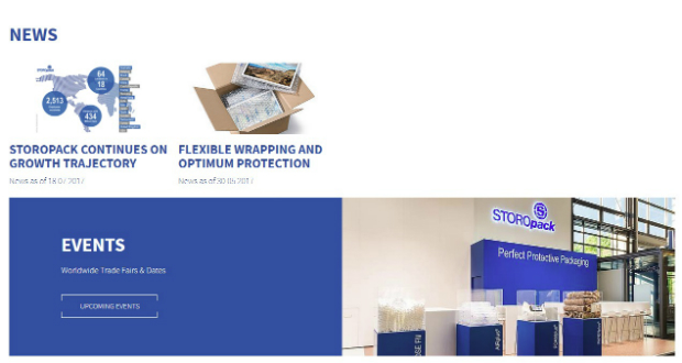 Storopack unveils new website