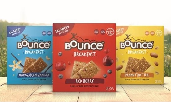 Biles Hendry revamps look for protein bar Bounce