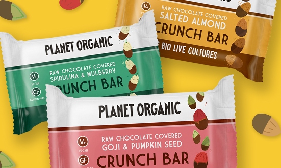 Planet Organic launches gut-friendly probiotic snack bar