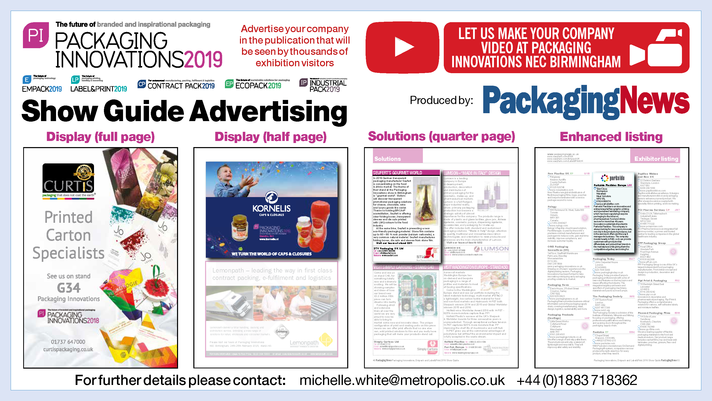 Show Guide Advertising :: Packaging News
