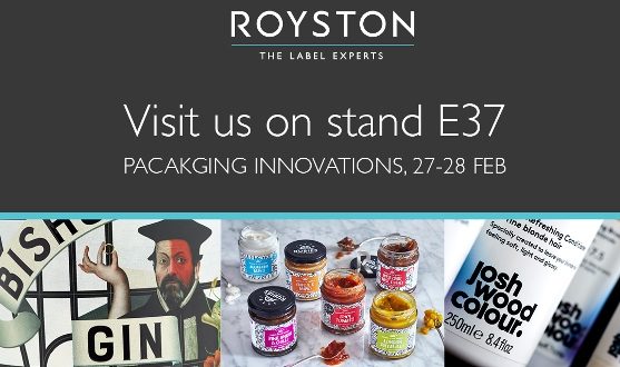Packaging Innovations 2019 | Royston to showcase quality labels