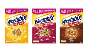 Weetabix minis unveils new packaging design