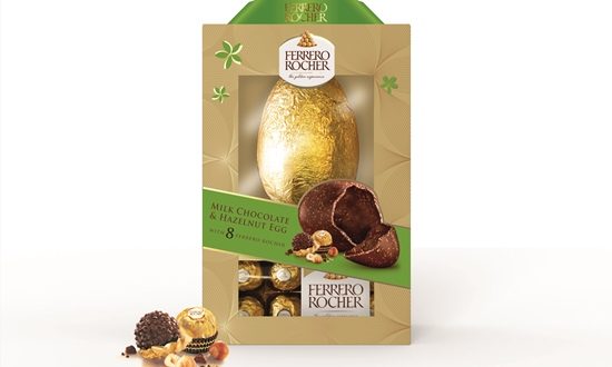 New Ferrero Rocher Easter egg packs designed by P&W
