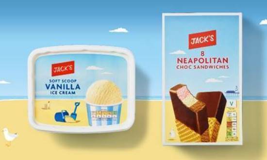 Cowan London designs branding for Jack’s own-label packaging
