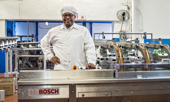 Bosch tailors machines to produce 400 biscuit packs per minute