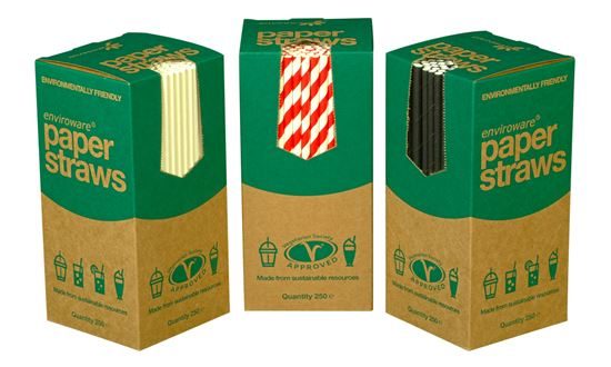 Enviroware paper straws gain Vegetarian society approval