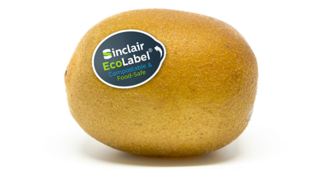 Sinclair introduces compostable branding for fresh produce