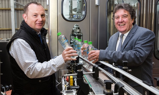 Cheddar Water secures HSBC funding for plastic-free bottling line